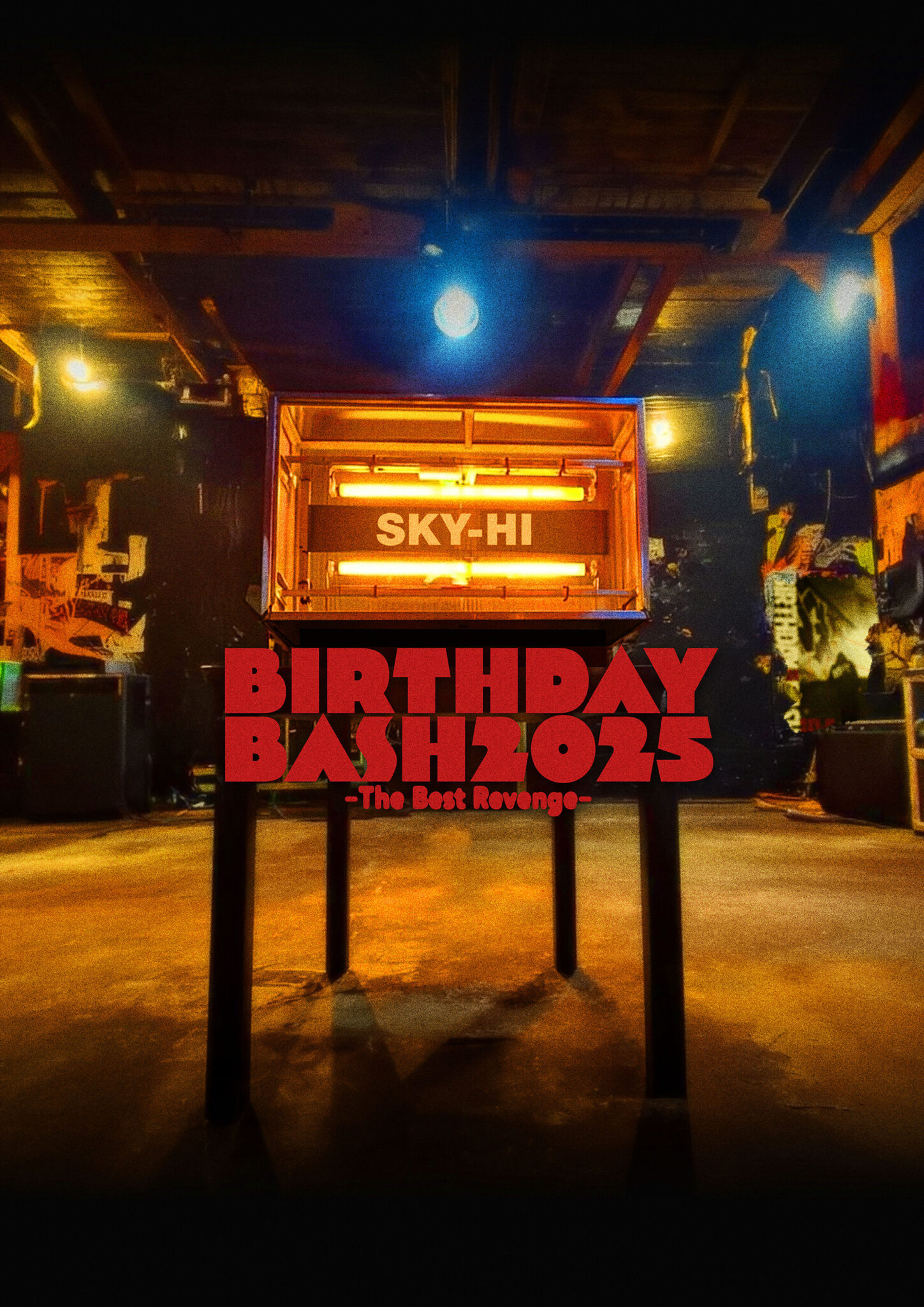12/11(木), 12(金)『SKY-HI Birthday Bash 2025 -The Best Revenge-』開催決定！【KEY VISUAL公開！10/18よりFLYERS ...